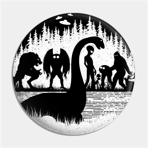 Cryptids Cryptids Pin Teepublic