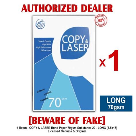 Copy And Laser Paper Bond Paper Papers Long 70gsm Sub20 Copy And Laser
