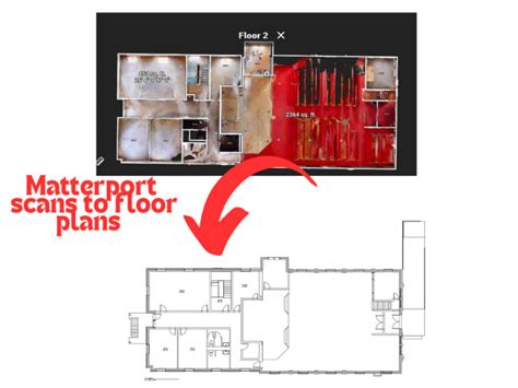 Convert Your Matterport Scans To 2d Plans In Revit By Anisahussain824
