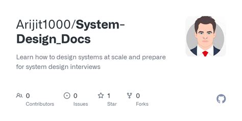 Github Arijit1000system Designdocs Learn How To Design Systems At
