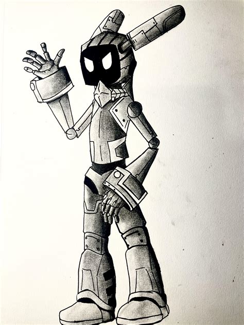 I Drew Deku As A Robot 3 OC R BokuNoHeroAcademia