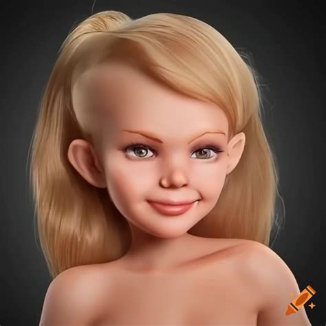 Realistic Portrait Of Tinker Bell With Enhanced Features