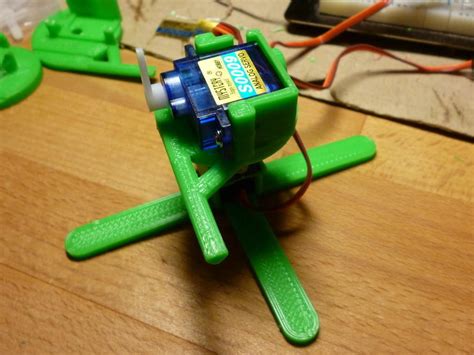 OpenScad Micro Servo Robot Arm Free D Model D Printable STL CGTrader