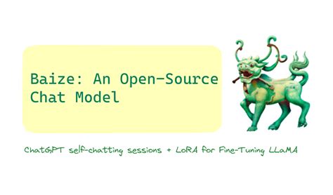 Baize An Open Source Chat Model But Different Kdnuggets