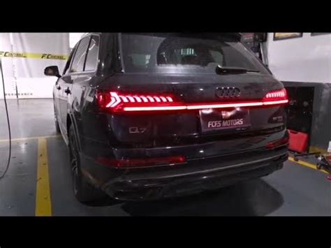 Audi Q7 Dynamic Tail Lights Carledlogo
