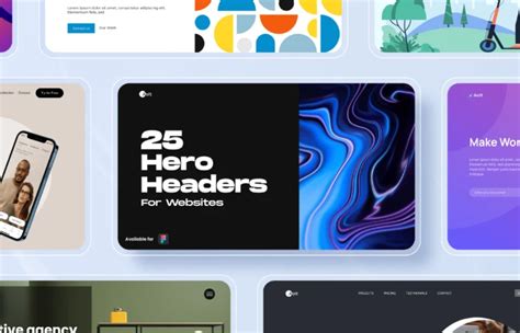 16 Free Figma Templates For Headers Figmafreebie