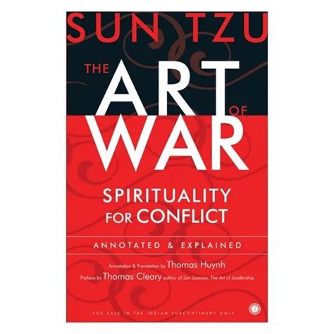 The Art Of War Spirituality For Conflict By Sun Tzu 1 Unit उपन्यास