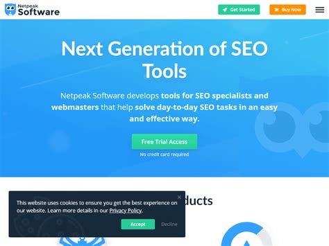 Netpeak Software Digital Marketing Supermarket