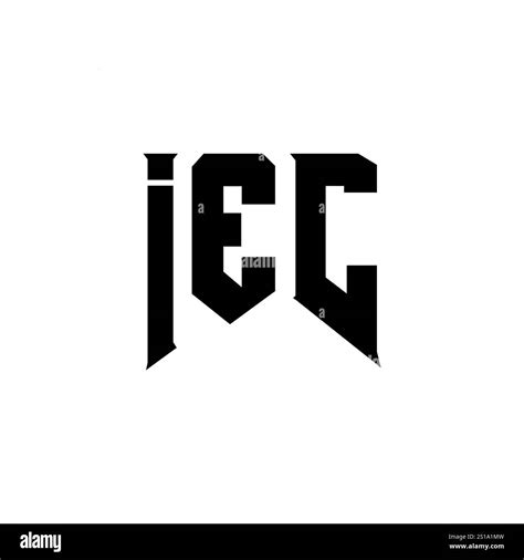Iec Letter Logo Design For Technology Company Iec Logo Design Black