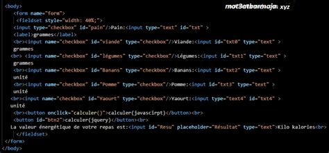 Exercice Html Css