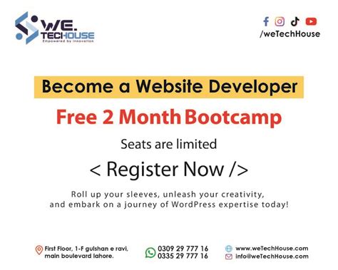 We Tech House On Linkedin Webdevjourney Techeducation Wetechhouse