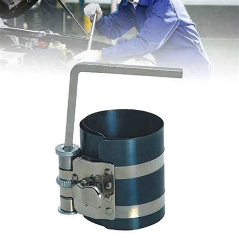 피스톤 링 압축기 래칫 클램프 플라이어 분해 도구 2019 3 인치 53 175mm