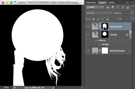 Crop Adding Dimension To A Cropped Circle Graphic Design Stack Exchange