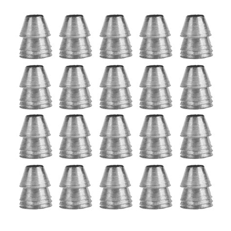 Round Handle Wedges Reinforced 20pcs Steel Sturdy Axe Hand Metal Wedge For Carpentry