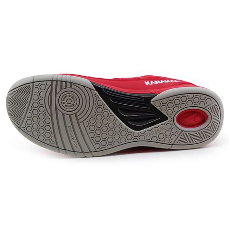 Karakal Kf Prolite Court Red Shoes Squash Shoes Karakal Badminton