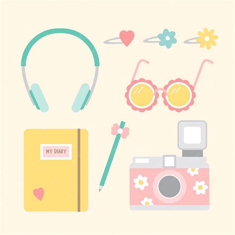Free Vector Girly Objects