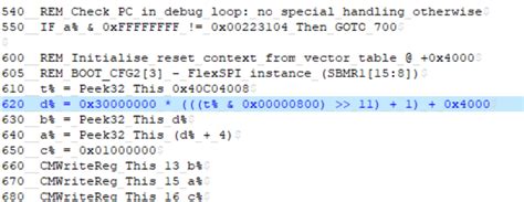 how to debug user application firmware after relocated it from the base