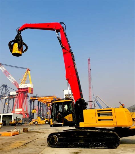 Sany Smhw48 Wheeled Material Handler Yello Equipment Australia