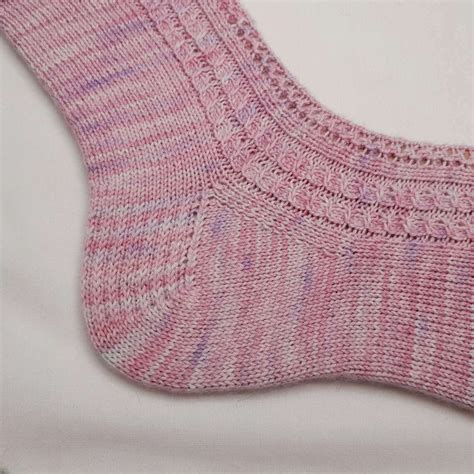 Cables And Lace Toe Up Sock Pattern Etsy