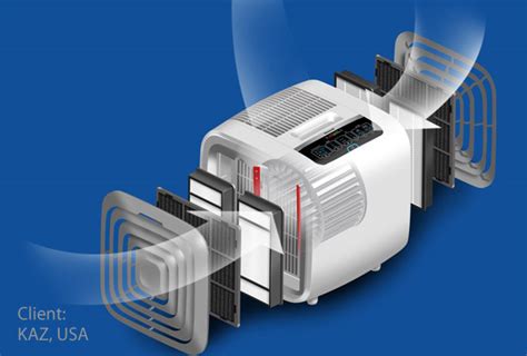 Air Purifier Exploded View Behance