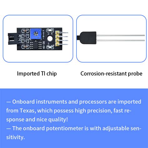 Keyestudio Soil Humidity Sensor To Detect Soil Humidity Imported TI Chip For Arduino