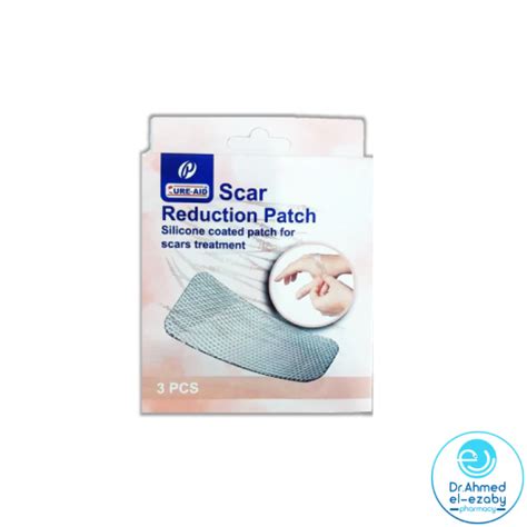 Cure Aid Scar Reduction Patch Silicone Coated Patch 3pcs
