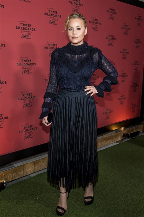 Abbie Cornish “three Billboards Outside Ebbing Missouri” Premiere In