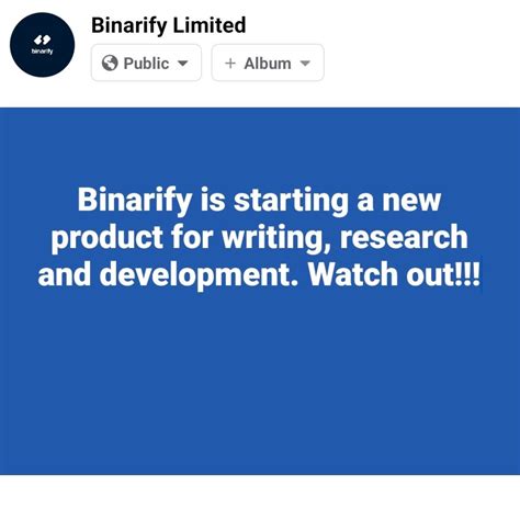 Samuel Adeniyi On Linkedin Binarifylimited Writing Research Development Education Academia
