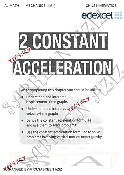 SOLUTION Kinematics Answer Key Studypool