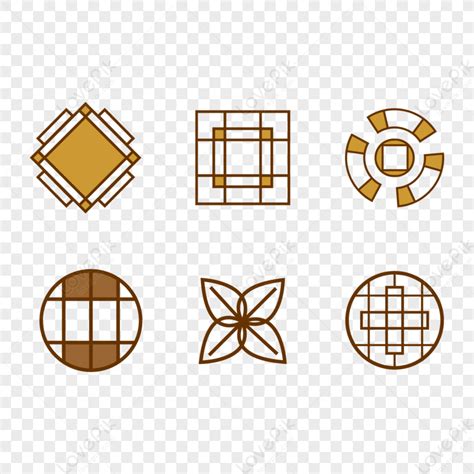 6가지 모양의 문양으로 장식된 한국 전통 문양 전통 일러스트 전통문양 일러스트 한국 일러스트무늬대한민국 Png 일러스트 무료 다운로드 Lovepik