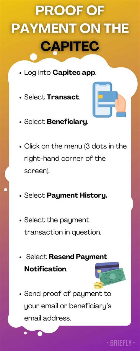 How To Get Your Proof Of Payment On The Capitec App 2024 Za