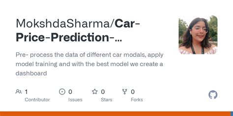 Github Mokshdasharmacar Price Prediction Dashboard Pre Process The