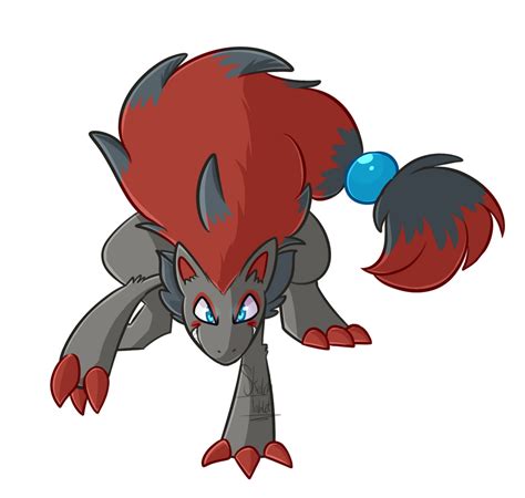Zoroark By Sketchtablet On Deviantart