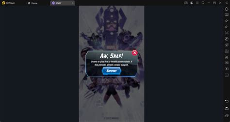 Unable To Play Due To Inavlid Schema State Rmarvelsnap