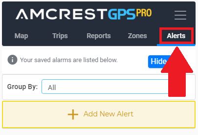 How To Create Modify Alerts Amcrest