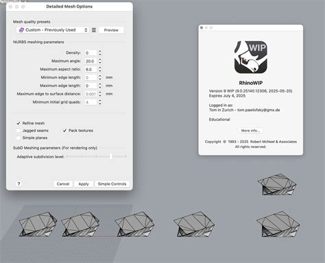 Bug Really Bad Meshing Display Page Rhino For Mac Mcneel Forum