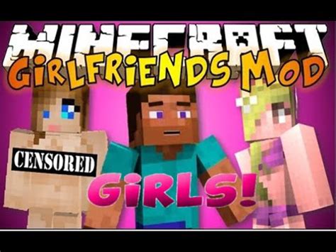 FAIS DES ENFANTS DANS MINECRAFT GIRLFRIEND MOD MINECRAFT YouTube