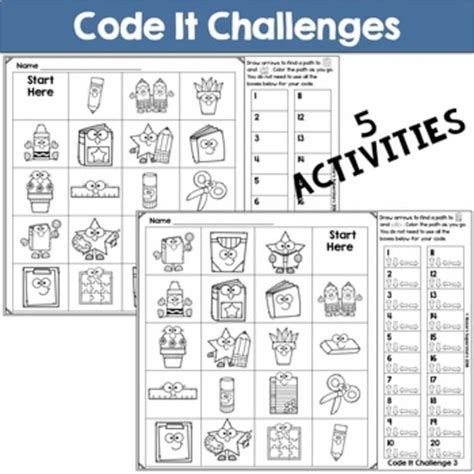Unplugged Coding For Beginners By Rosies Superstars Tpt
