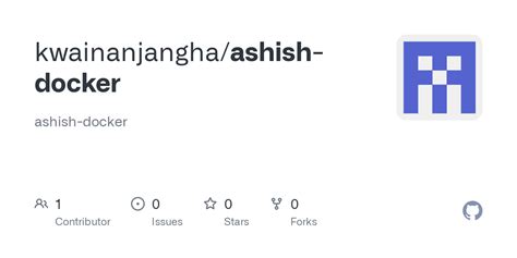 github kwainanjangha ashish docker ashish docker