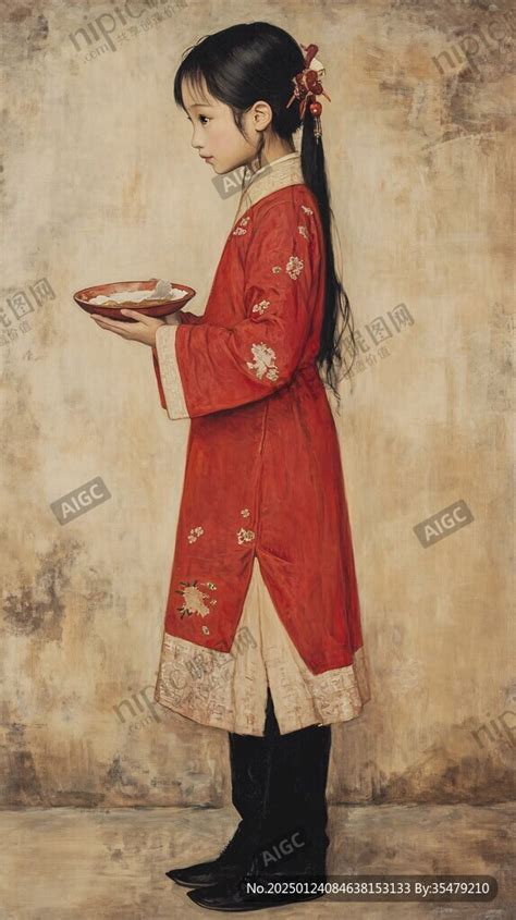 Ai创作图汉服童装详情 清代小女孩服饰 古代丝绸童装 古代孩装 红毛衣的古典少女 红纱罗地夹衣 古典小女孩 新中式女孩 古代童装 汉服小姑娘 古代小孩服装 赭缎绣花衣 古装小女孩头像 红色古代