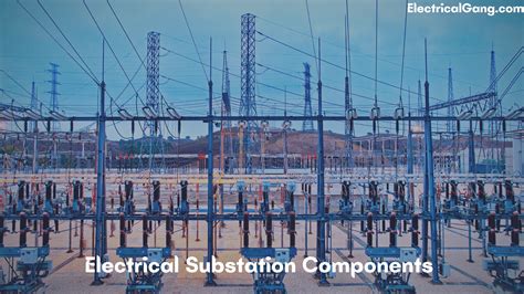 Electrical Substation Equipment Layout Substation Electrical