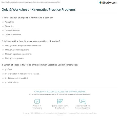 Acceleration Problems Worksheet Answers Printable Sheet Education