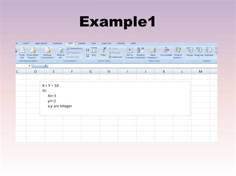 Ppt Microsoft Excel Macros And Excel Solver Ieng 490 Powerpoint