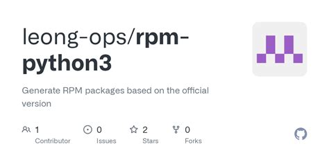 Github Leon Ops Vl Rpm Python Generate Rpm Packages Based On The Official Version
