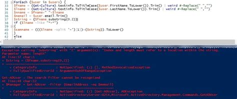 Onboarding Powershell Script Generating An Extra User That Not Exist In Csv File Programming