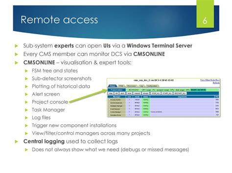 CMS Operational Experience Ppt Download