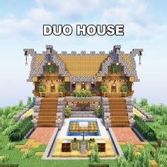 Easy 2 Person Minecraft House