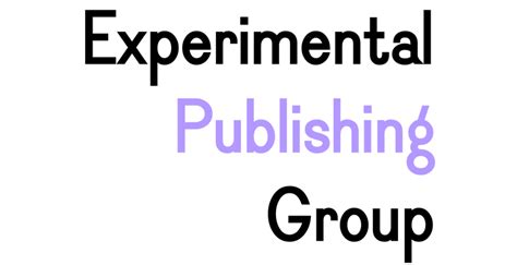 Experimental Publishing Group · Copim