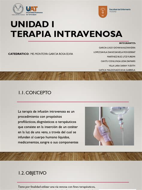 U1 Terapia Intravenosa Pdf Sistema Circulatorio Terapia Intravenosa