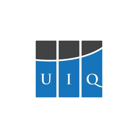 UIQ Letter Logo Design On White Background UIQ Creative Initials Letter Logo Concept UIQ